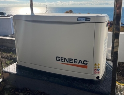 Монтаж и ПНР газового генератор Generac 7146 с АВР